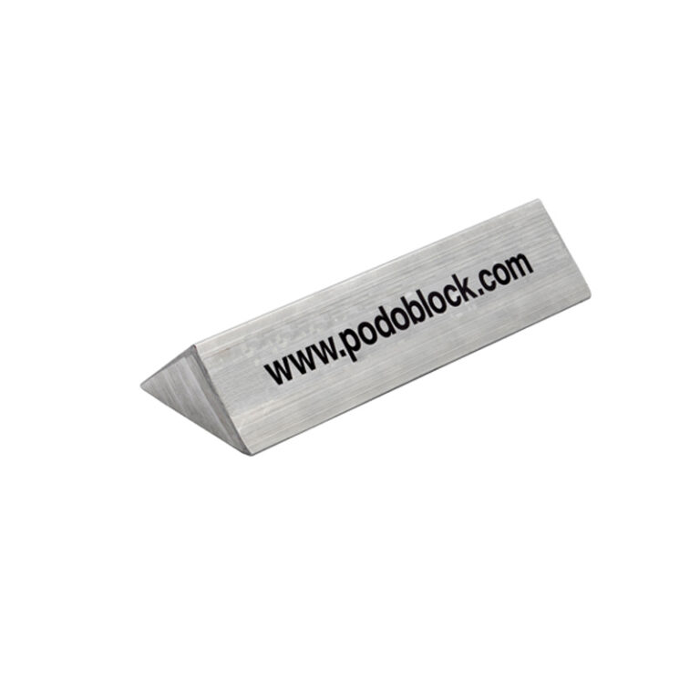 Aluminium Wedge - Equine NeckBack X-ray Wedge Podoblock USA